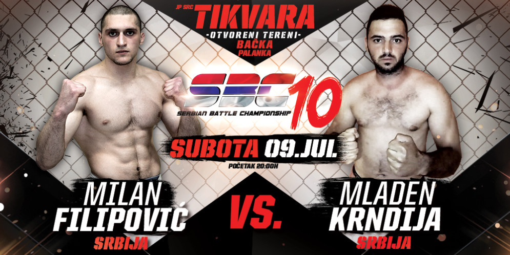 Milan Filipović Vs Mladen Krndija | Serbian Battle Championship MMA ...