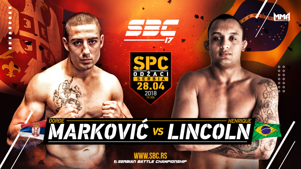 Novi Protivnik Za Lincolna Henrique-a Na SBC 17 – Đorđe Marković ...