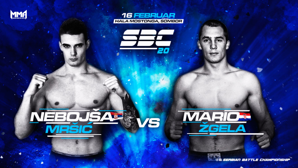 SBC 20 / Nebojša Mršić Vs Mario Žgela | Serbian Battle Championship MMA ...