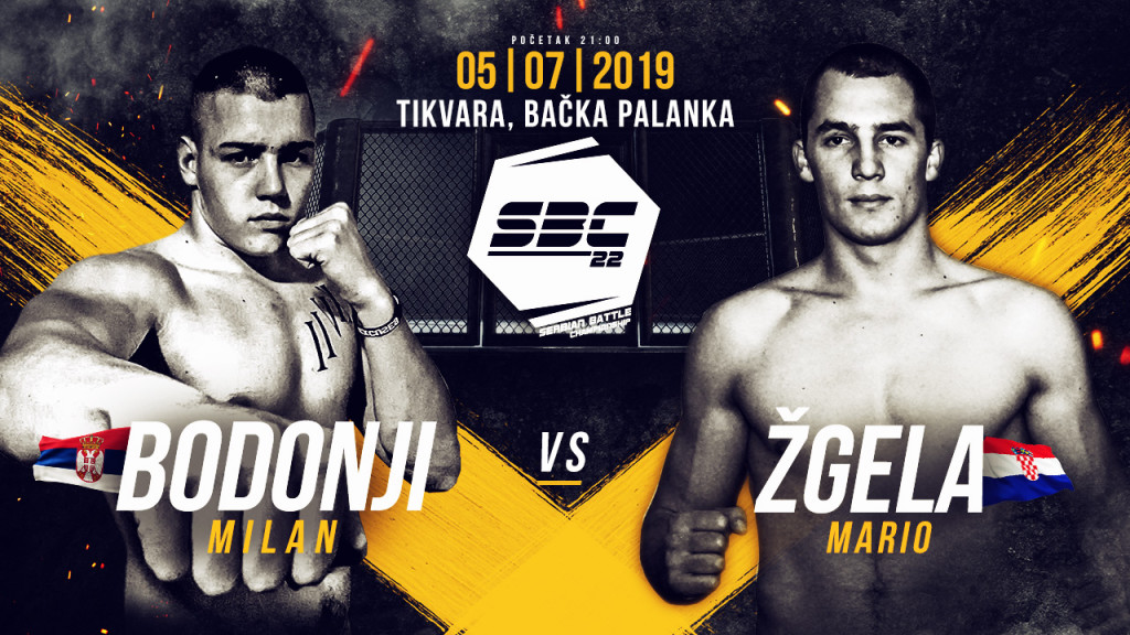 SBC 22 – Milan Bodonji Vs Mario Žgela | Serbian Battle Championship MMA ...